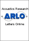 Acoustics Research Letters Online | AIP Publishing