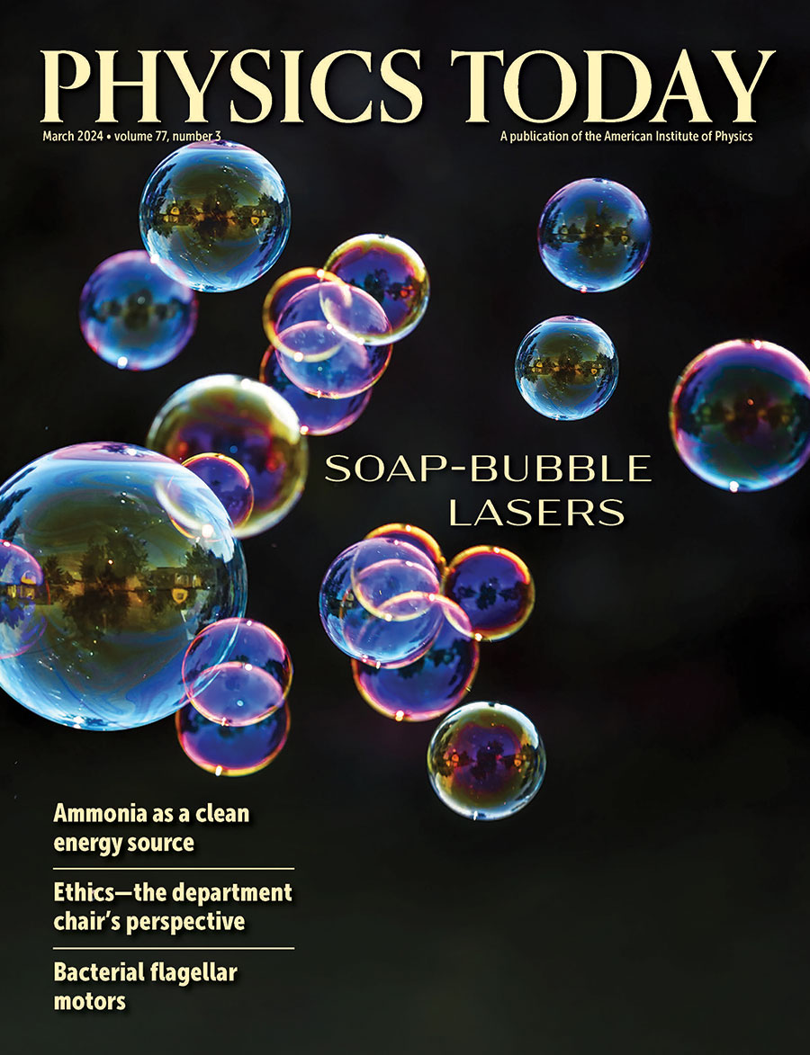 Behind the Cover: March 2024 | Physics Today | AIP Publishing