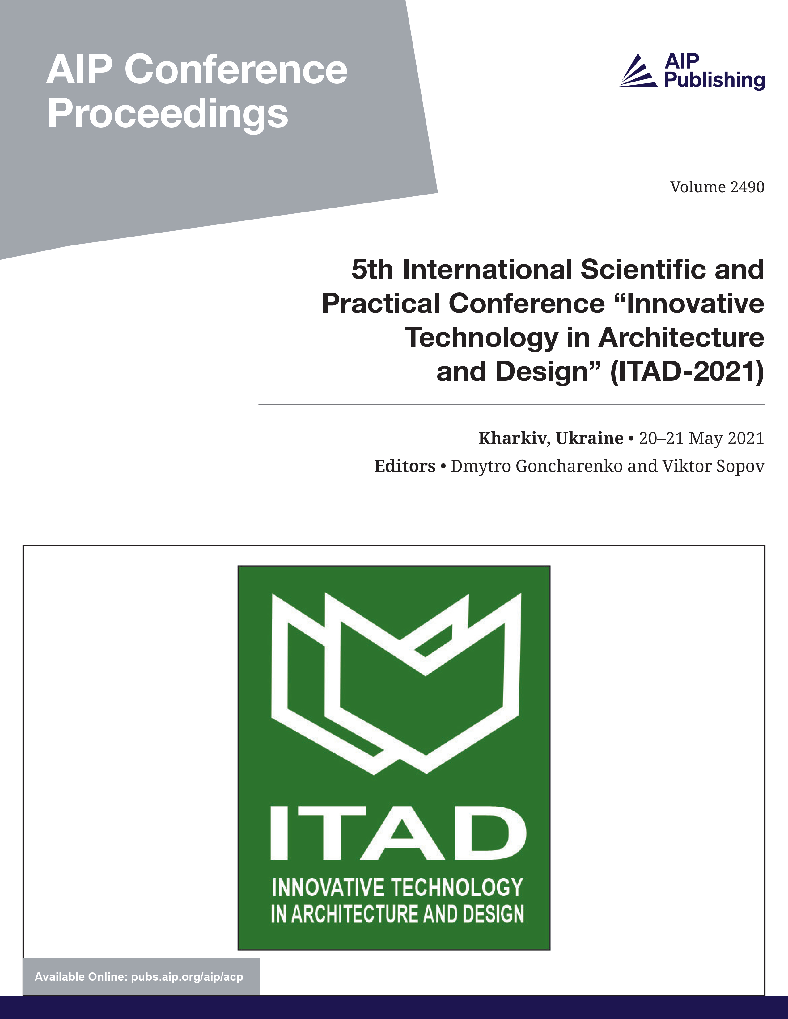 Volume 2490 Issue 1 | AIP Conference Proceedings | AIP Publishing