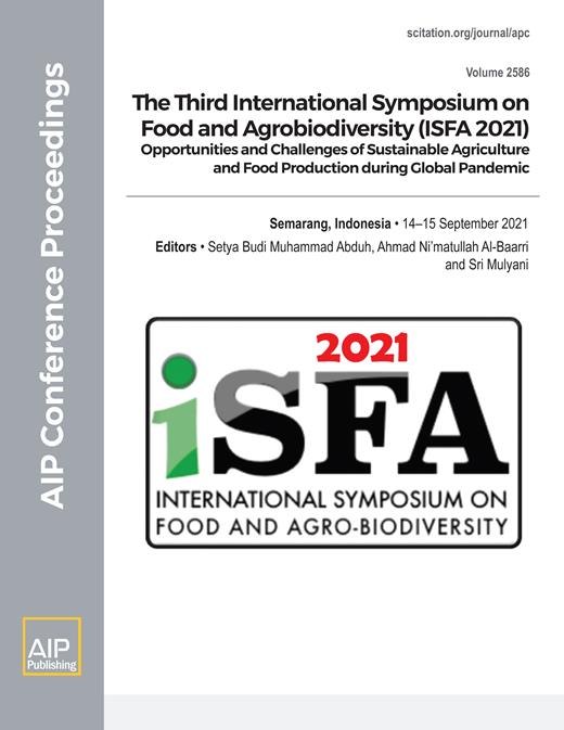 Volume 2586 Issue 1 | AIP Conference Proceedings | AIP Publishing