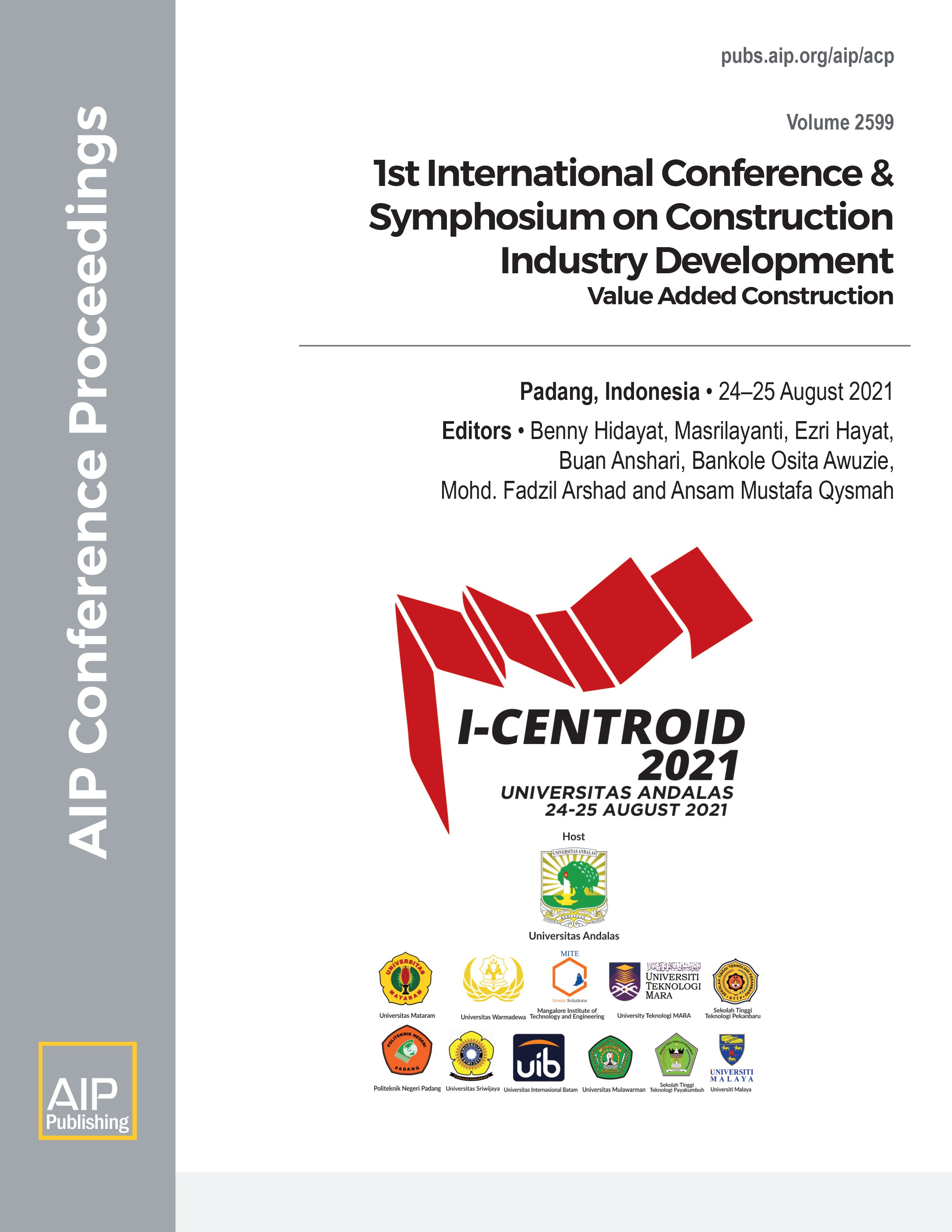 Volume 2599 Issue 1 Aip Conference Proceedings Aip Publishing