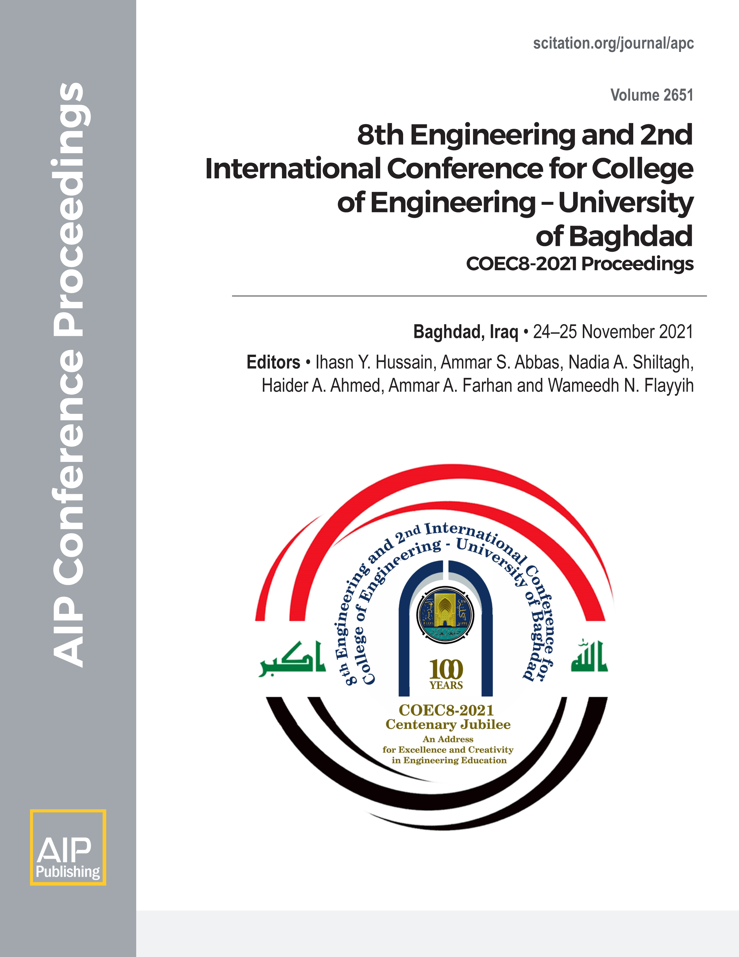 Volume 2651 Issue 1 Aip Conference Proceedings Aip Publishing 