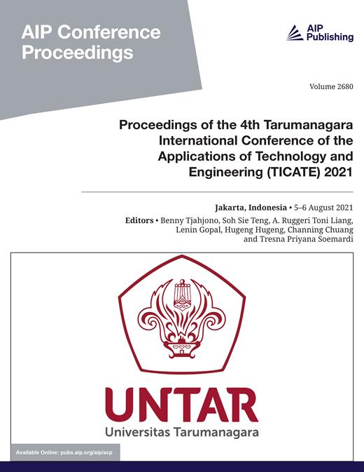 Volume 2680 Issue 1 | AIP Conference Proceedings | AIP Publishing