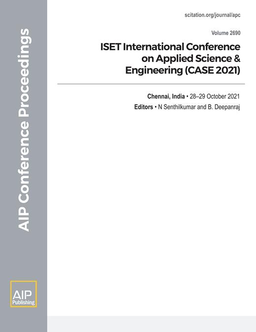 Volume 2690 Issue 1 | AIP Conference Proceedings | AIP Publishing