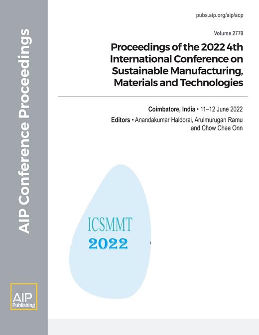 Volume 2779 Issue 1 Aip Conference Proceedings Aip Publishing 