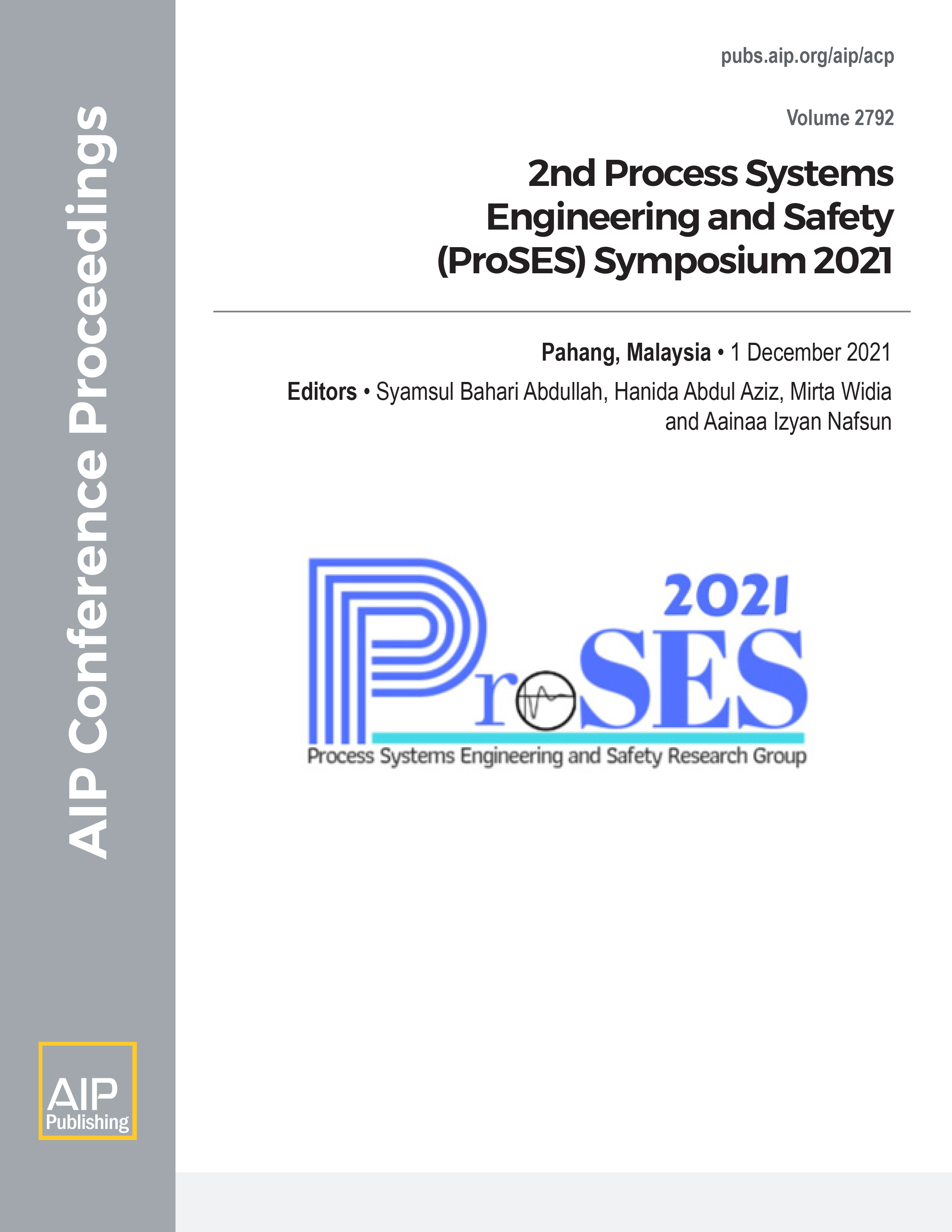 Volume 2792 Issue 1 | AIP Conference Proceedings | AIP Publishing