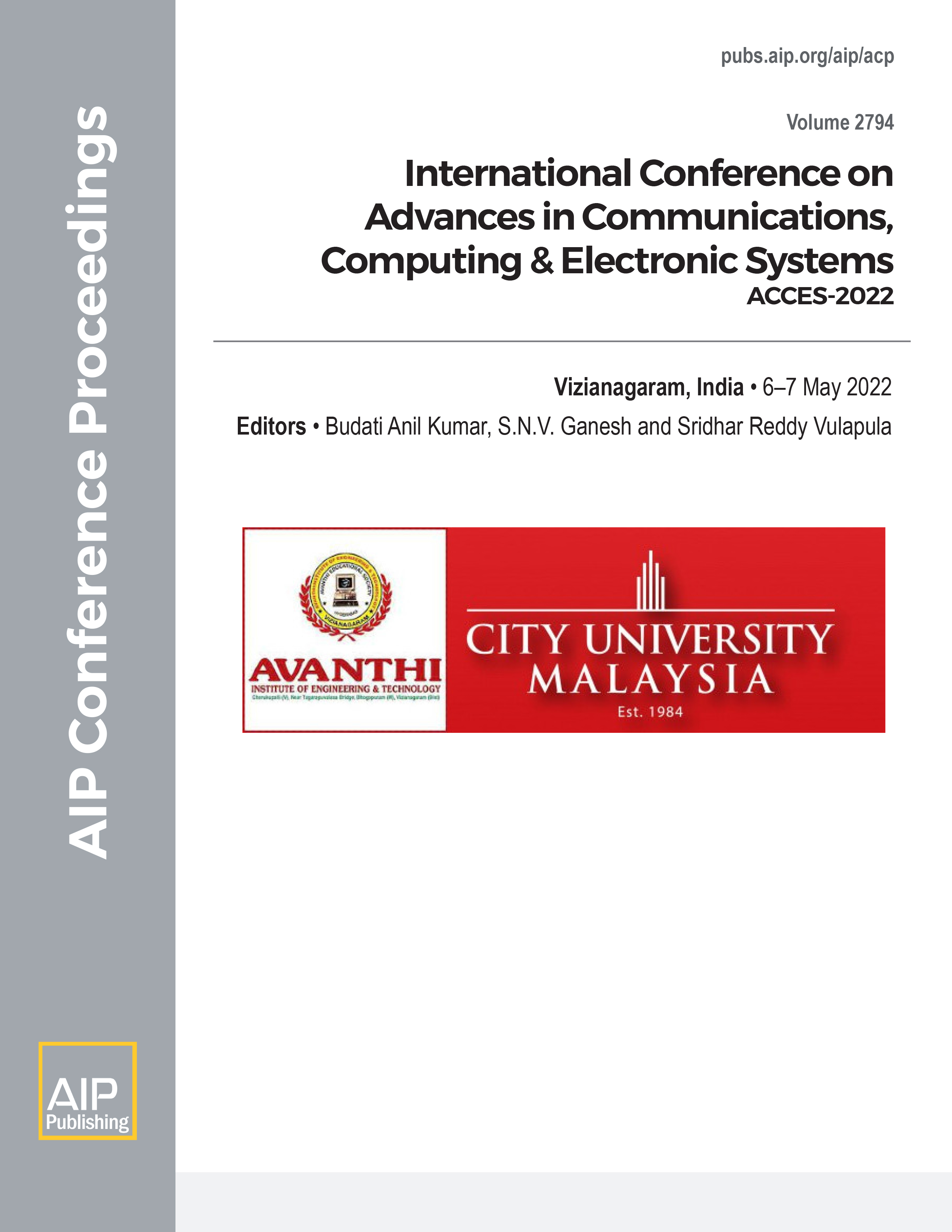 Volume 2794 Issue 1 | AIP Conference Proceedings | AIP Publishing