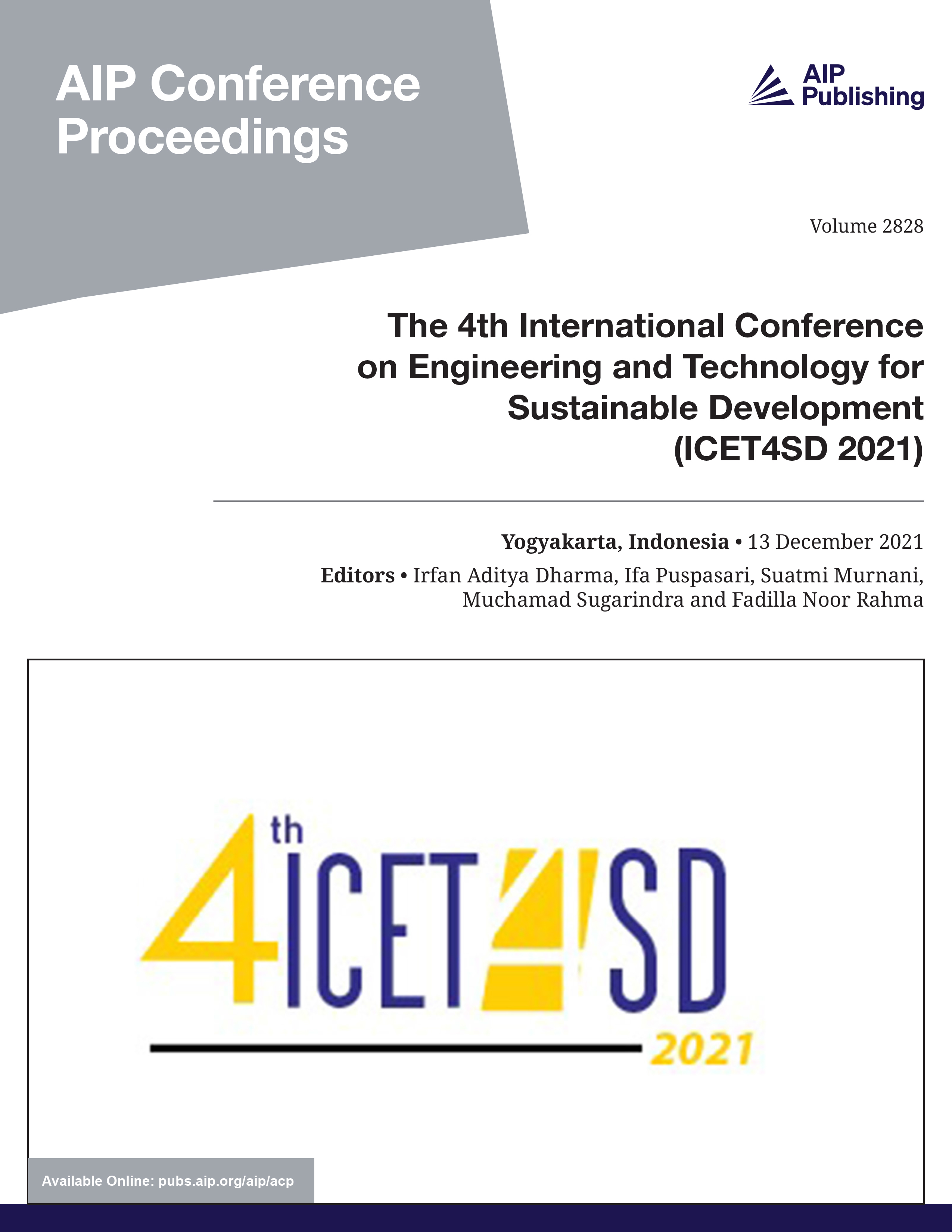 Volume 2828 Issue 1 | AIP Conference Proceedings | AIP Publishing