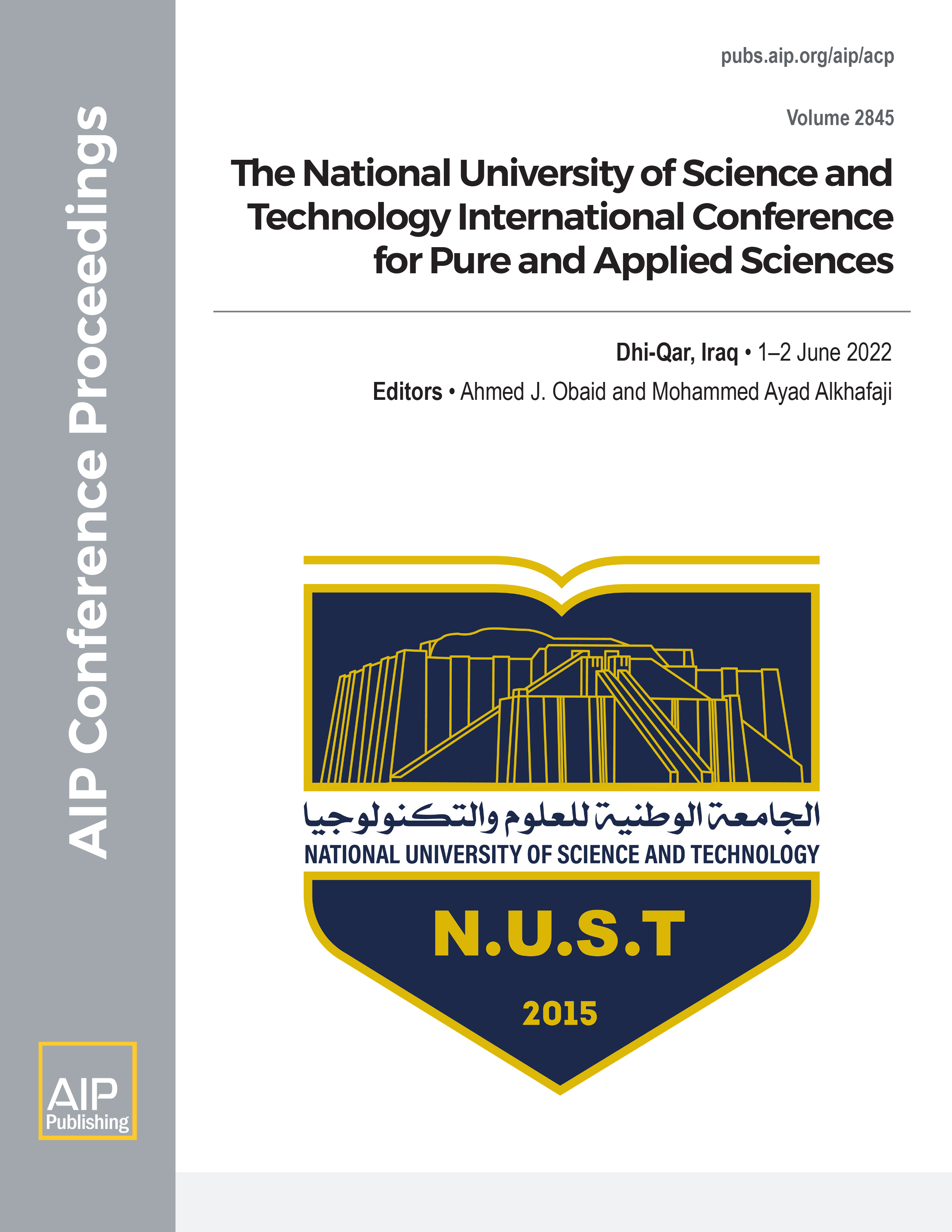 Volume 2845 Issue 1 | AIP Conference Proceedings | AIP Publishing Volume 2845 Issue 1 | AIP Conference Proceedings | AIP Publishing
