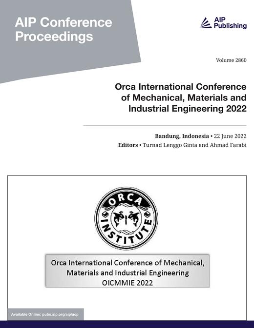 Volume 2860 Issue 1 | AIP Conference Proceedings | AIP Publishing