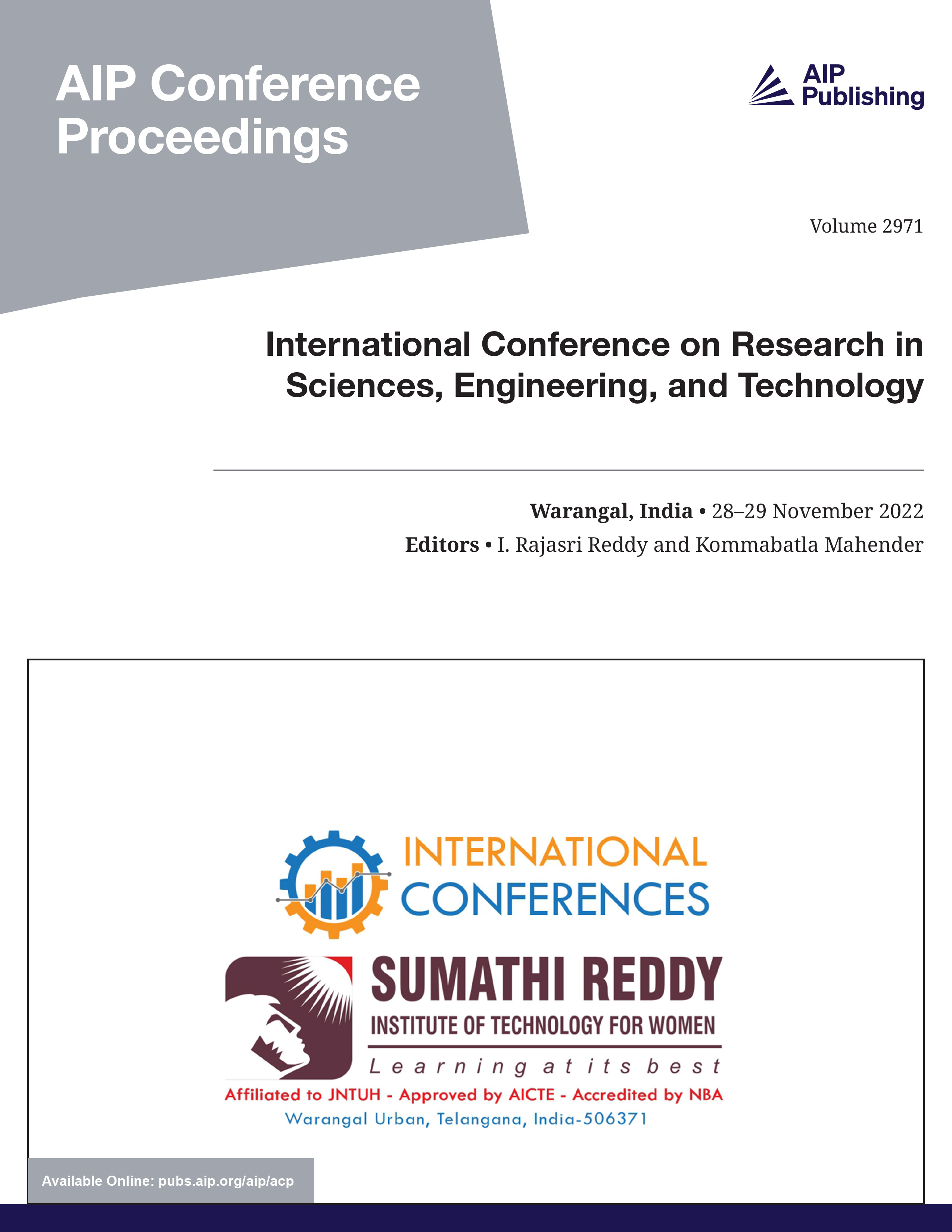 Volume 2971 Issue 1 | AIP Conference Proceedings | AIP Publishing