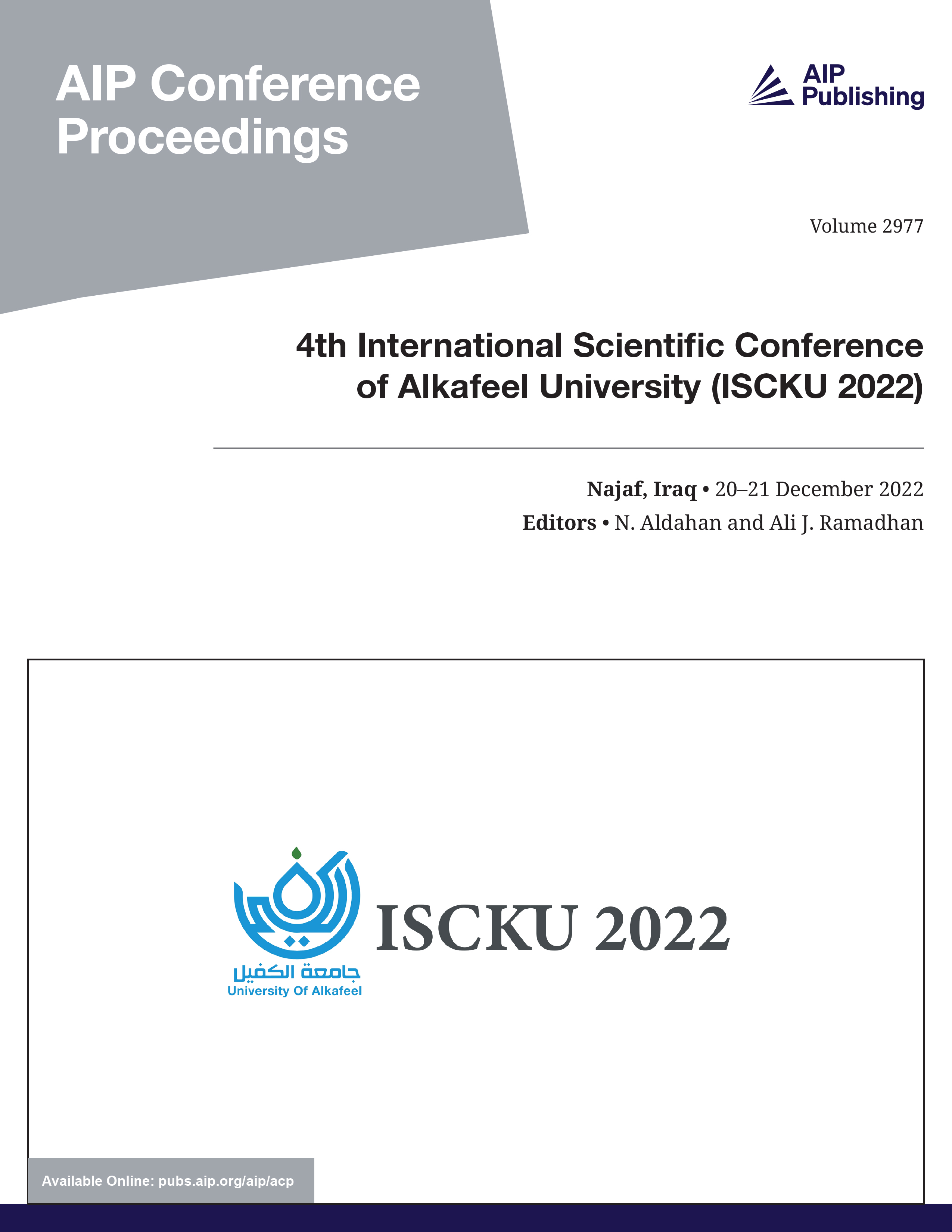 Volume 2977 Issue 1 | AIP Conference Proceedings | AIP Publishing