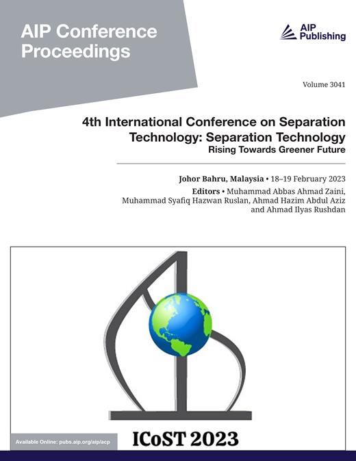 Volume 3041 Issue 1 Aip Conference Proceedings Aip Publishing 