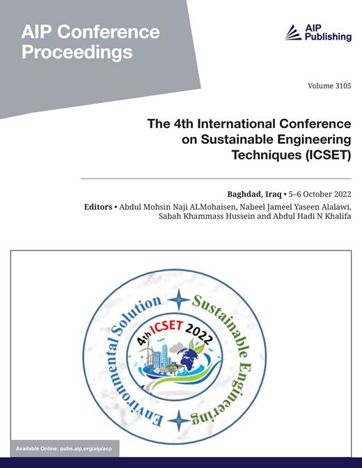 Volume 3105 Issue 1 | AIP Conference Proceedings | AIP Publishing