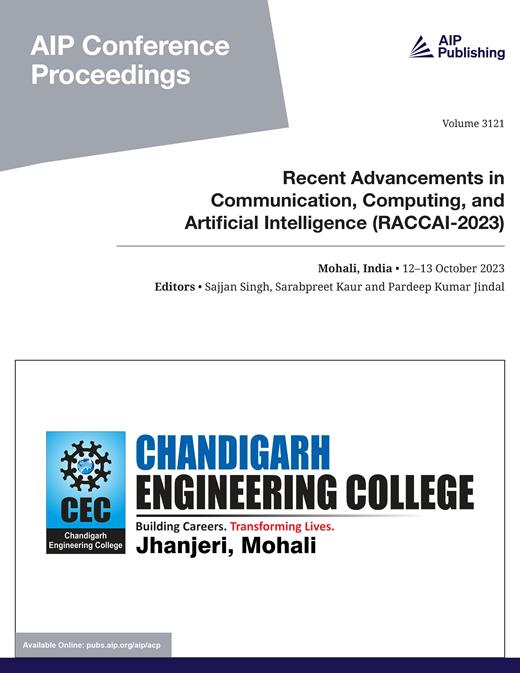 Volume 3121 Issue 1 | AIP Conference Proceedings | AIP Publishing