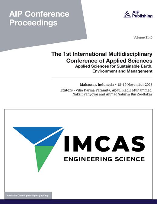 Volume 3140 Issue 1 | AIP Conference Proceedings | AIP Publishing