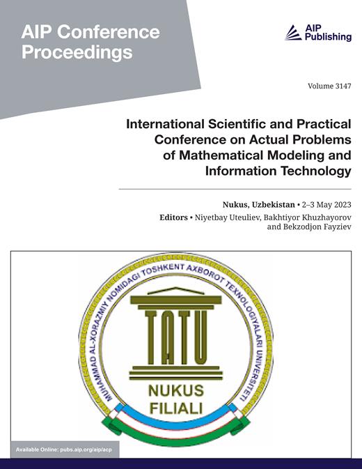 Volume 3147 Issue 1 Aip Conference Proceedings Aip Publishing 