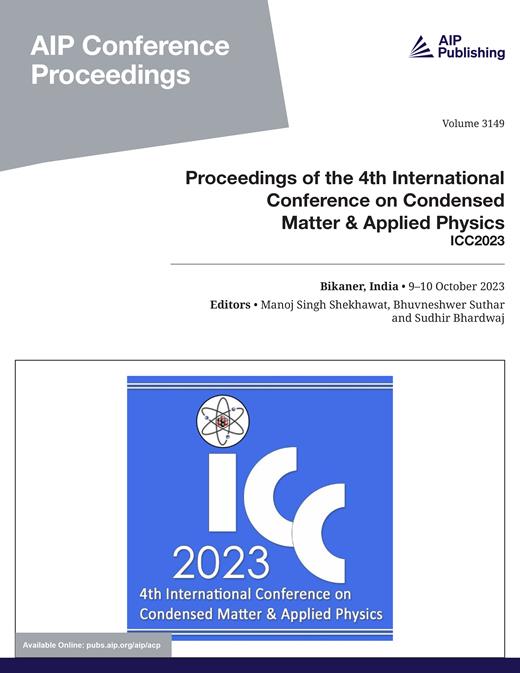 Volume 3149 Issue 1 | AIP Conference Proceedings | AIP Publishing