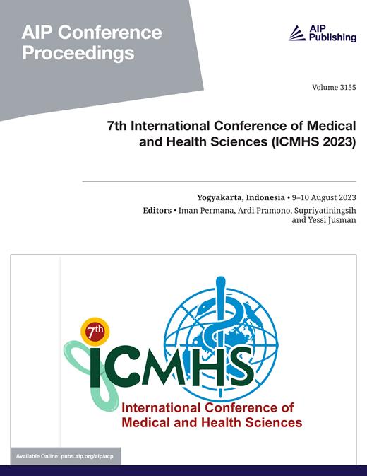 Volume 3155 Issue 1 | AIP Conference Proceedings | AIP Publishing
