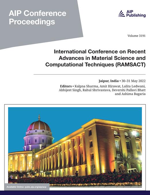 Volume 3191 Issue 1 | AIP Conference Proceedings | AIP Publishing