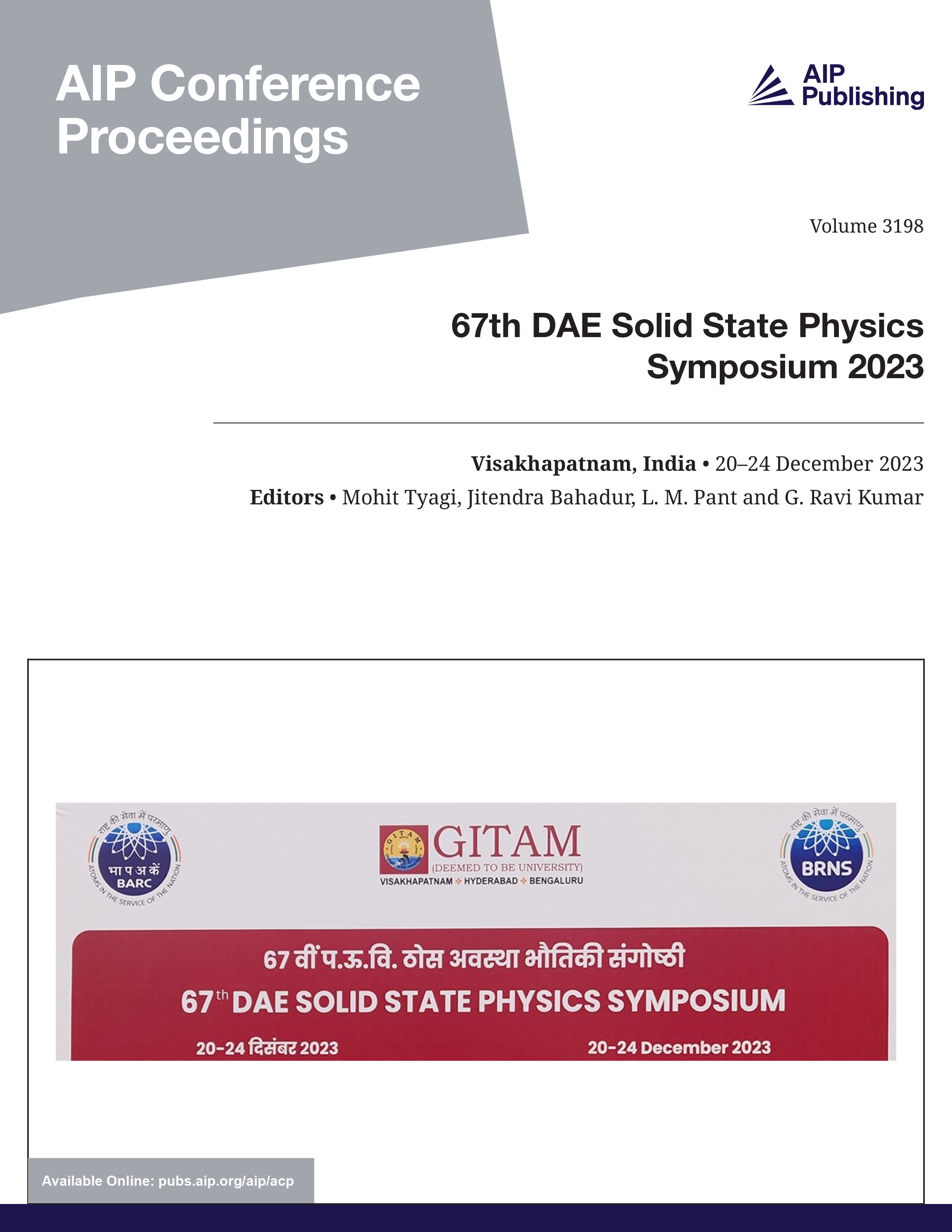 Volume 3198 Issue 1 | AIP Conference Proceedings | AIP Publishing