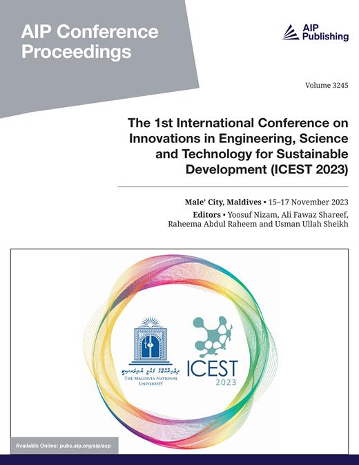 Volume 3245 Issue 1 Aip Conference Proceedings Aip Publishing 