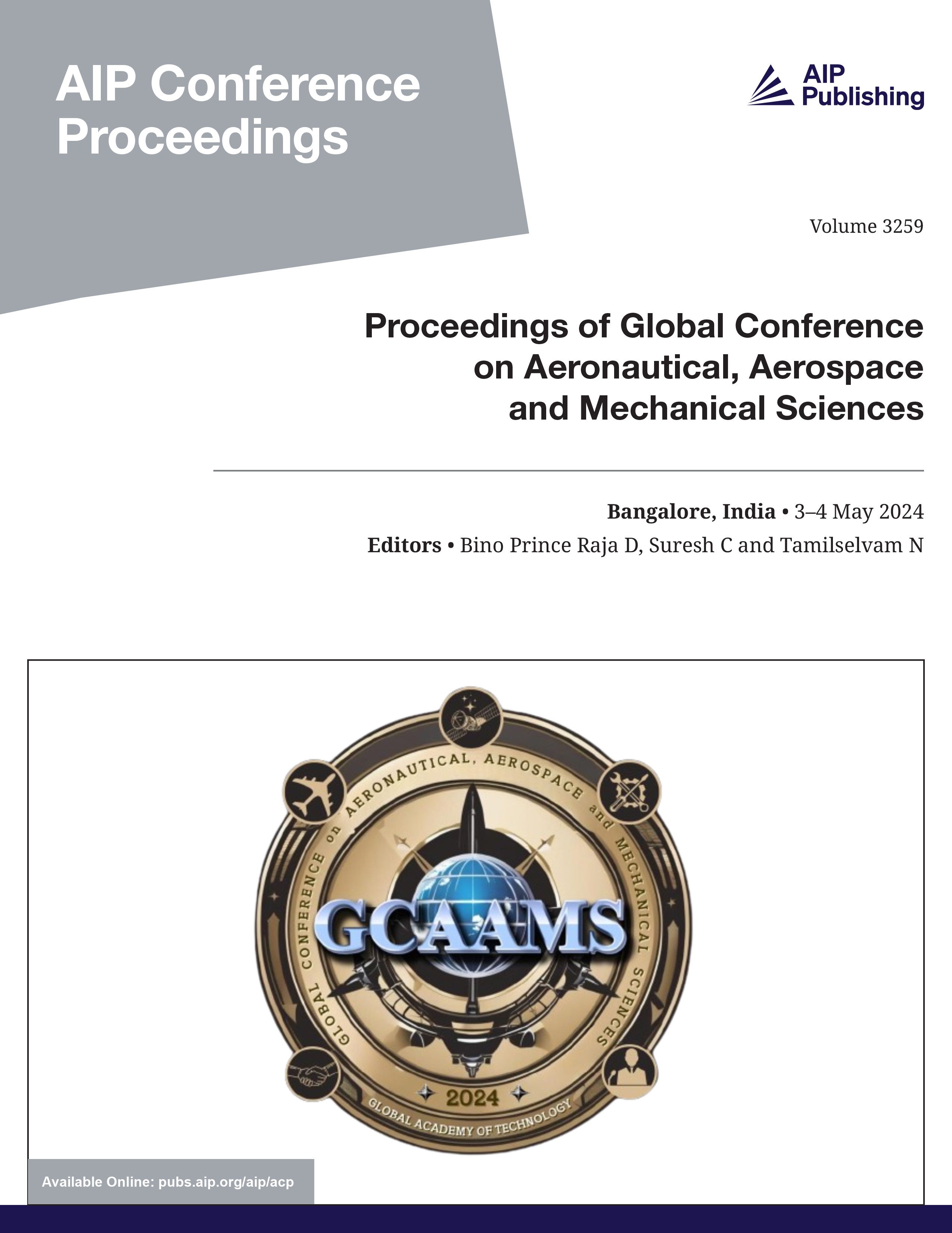 Volume 3259 Issue 1 | AIP Conference Proceedings | AIP Publishing