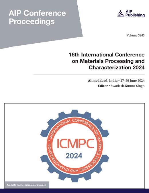 Volume 3263 Issue 1 | AIP Conference Proceedings | AIP Publishing