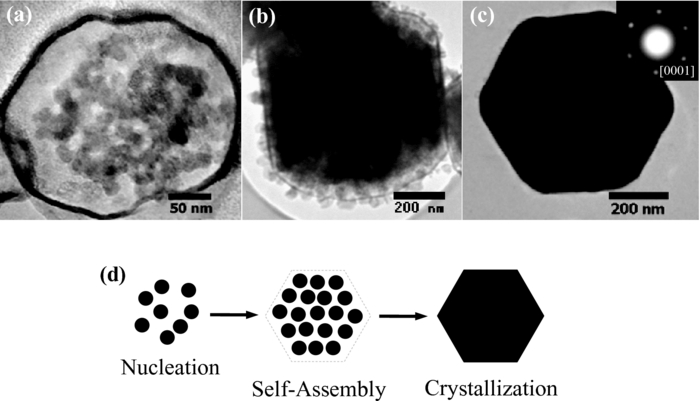 Nanoparticle-mediated nonclassical crystal growth of sodium ...