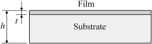 Modified Stoney formula for determining stress within thin films on ...