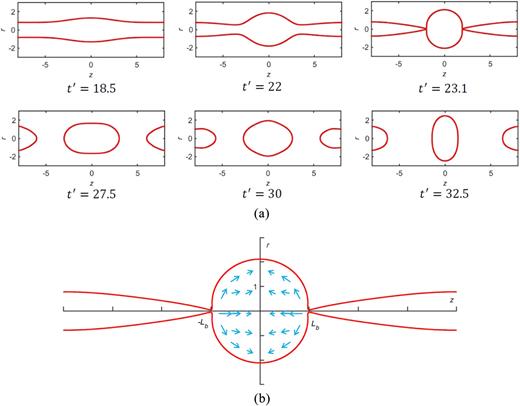 Deformation characteristics of droplet generated by Rayleigh jet ...
