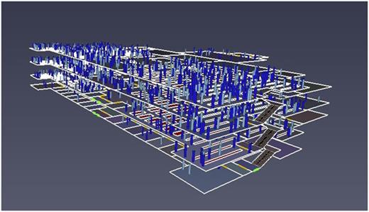 Simulation and optimization of fire safety emergency evacuation in ...