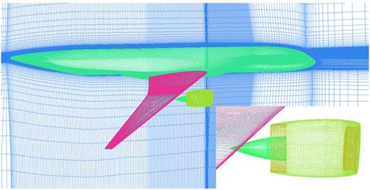 Fluid mechanism analysis on the interaction between natural laminar flow nacelle and wingbody on ...