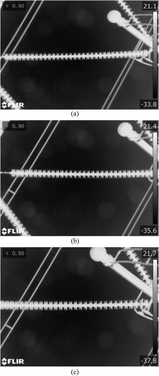 Research on splicing method of temperature distribution curve of EHV–UHV long string porcelain ...