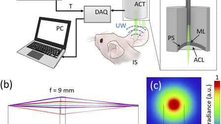 Optoacoustic imaging with an air-coupled transducer using coaxially ...