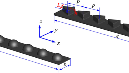Heat transfer and flow friction characteristics of dimple-type heat ...
