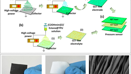 A flexible pressure sensor based on electrospun fiber for gait monitoring in football training ...