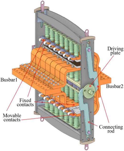 Design of the water-cooling structure for the 100 kA DC mechanical ...