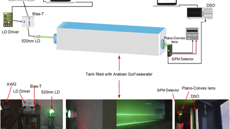 Underwater optical wireless communication system performance ...