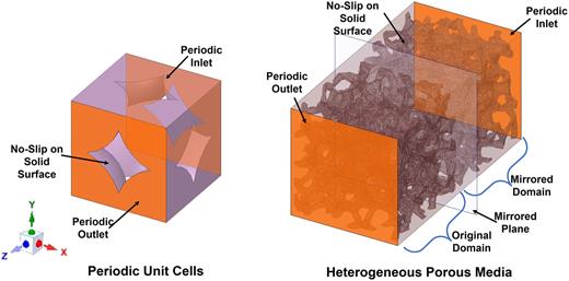 Prediction of pore-scale flow in heterogeneous porous media from ...