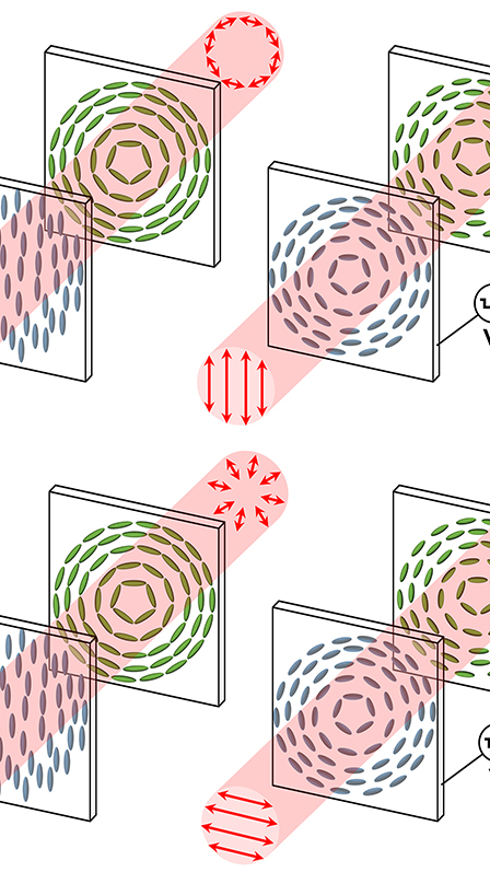 A tunable liquid crystal polarization converter based on hybrid ...