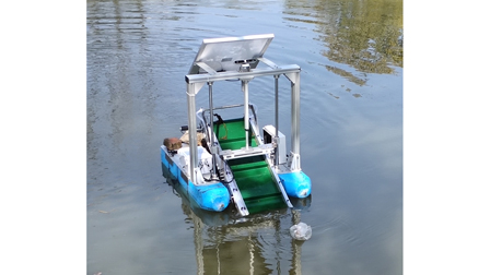 Path planning of water surface garbage cleaning robot based on improved ...