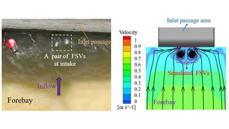Numerical prediction of the effects of free surface vortex on internal ...