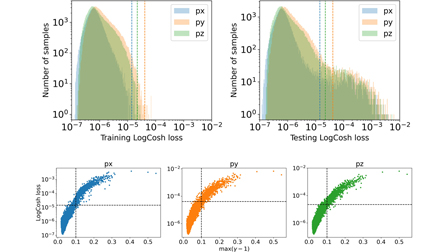 Neural networks for the analysis of traced particles in kinetic plasma ...