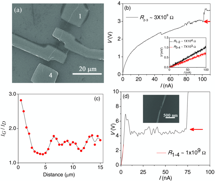 Electrical breakdown of carbon nanotube devices and the predictability of breakdown position ...