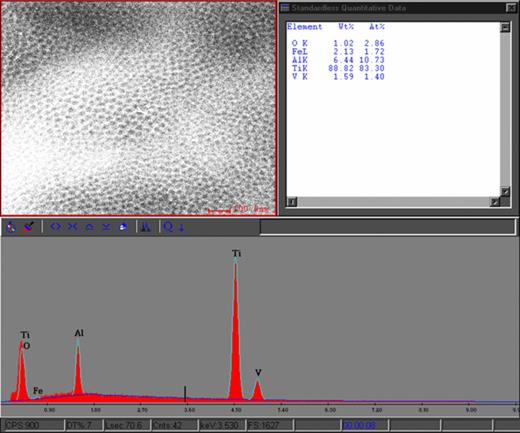 Ordered nano-scale dimple pattern formation on a titanium alloy (Ti-6Al ...