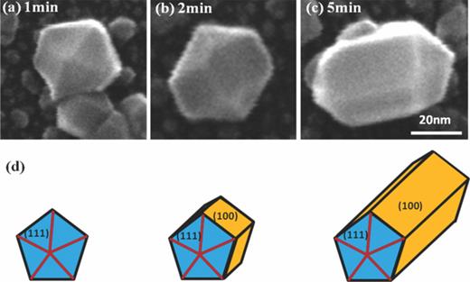 Morphology-controlled synthesis of silver nanoparticles on the silicon ...