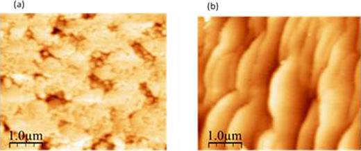 Formation Of Conductive Spontaneous Via Holes In Aln Buffer Layer On N