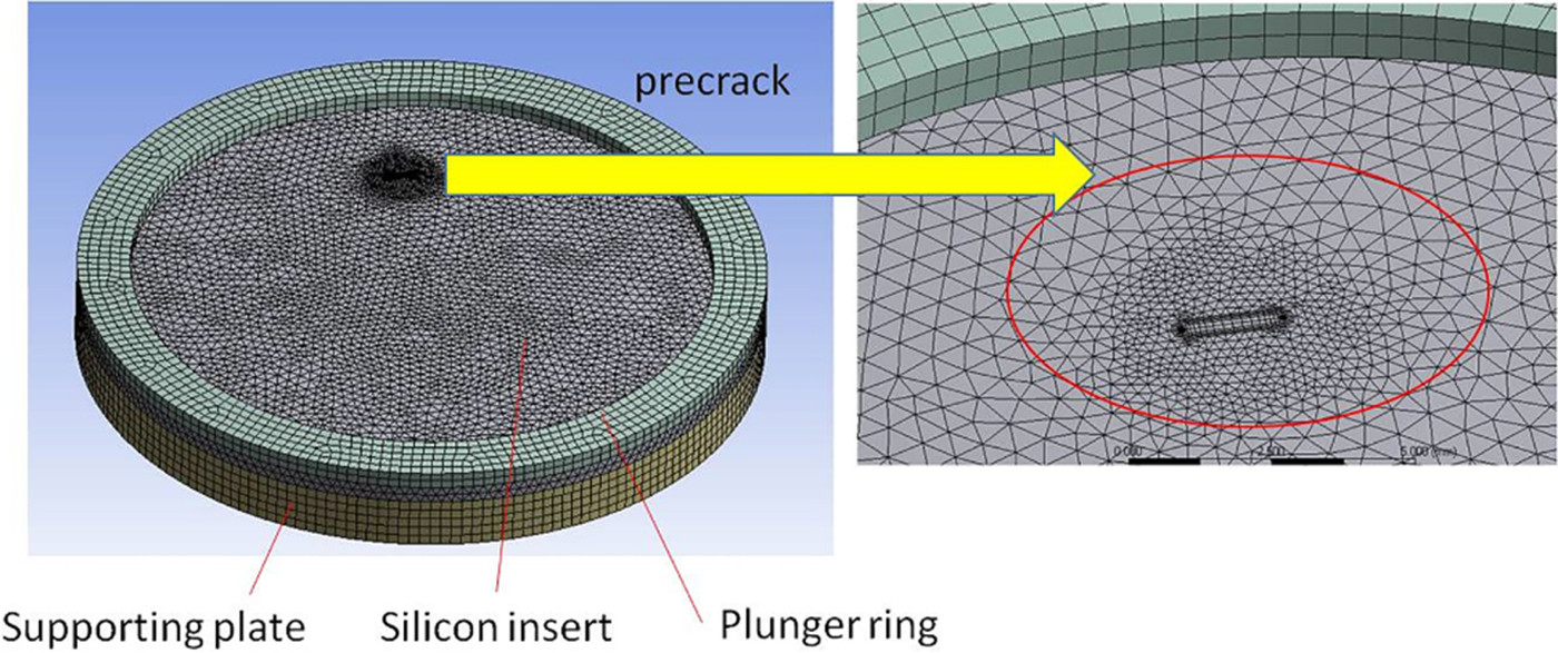 Research on impact behaviour and silicon insert fracture phenomenon in ...