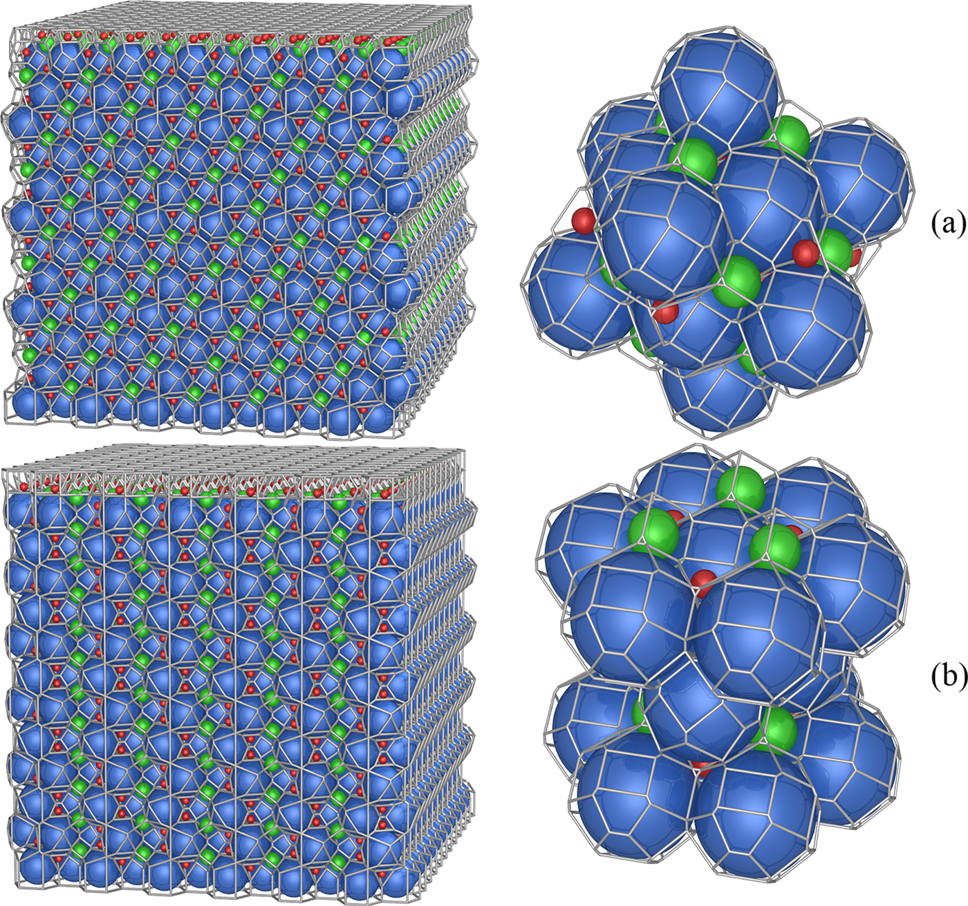 Topological and metrical property characterization of radical subunits ...